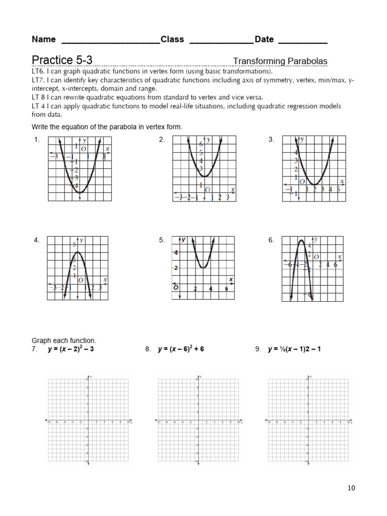 Quadratic Functions | PDF | Mathematics | Algebra