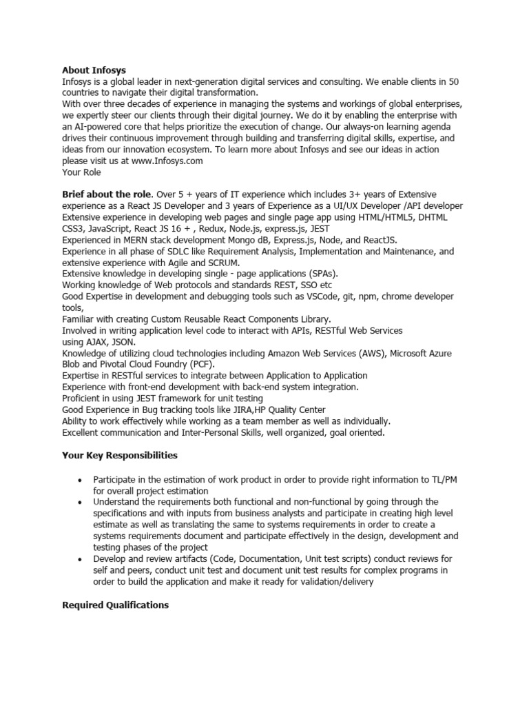 React JS | PDF | Ajax (Programming) | Software Development