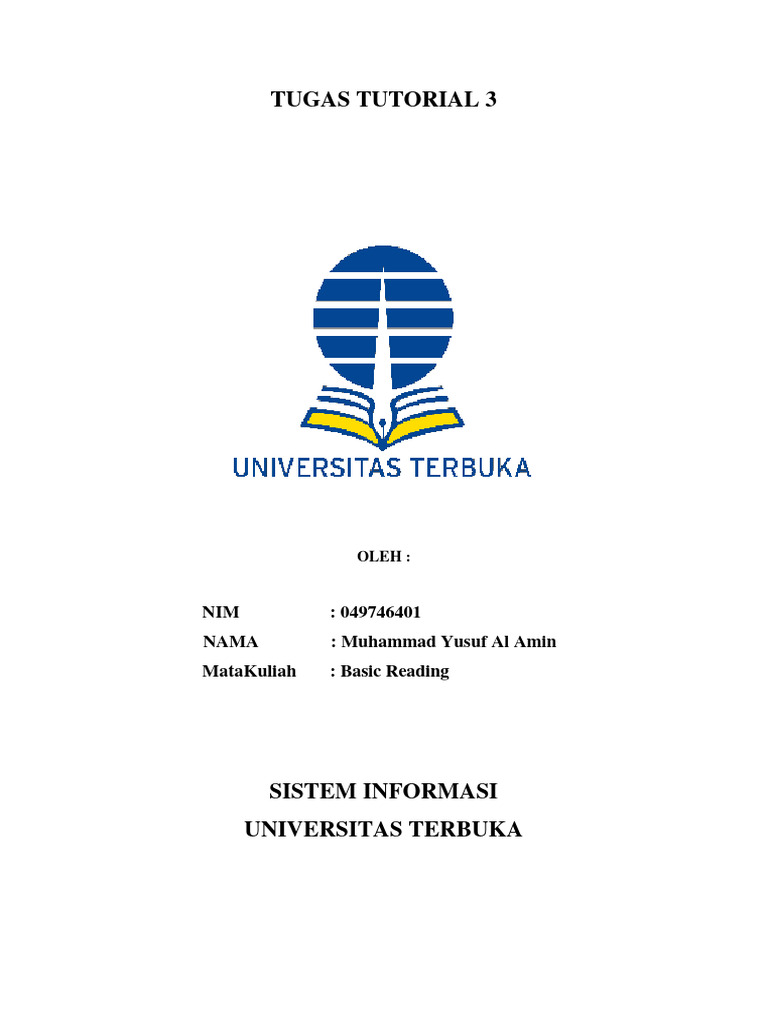 TUGAS TUTORIAL 3 Basic Reading | PDF
