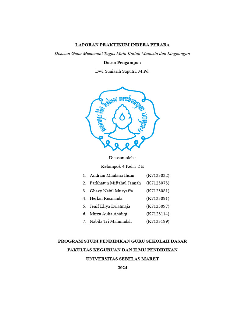 Praktikum Indera Peraba Kulit Manusia | PDF