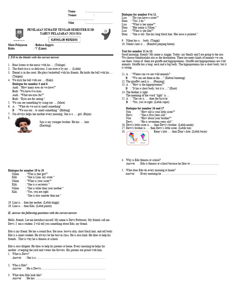 Sas 5 SMT Ii | PDF | Zoology
