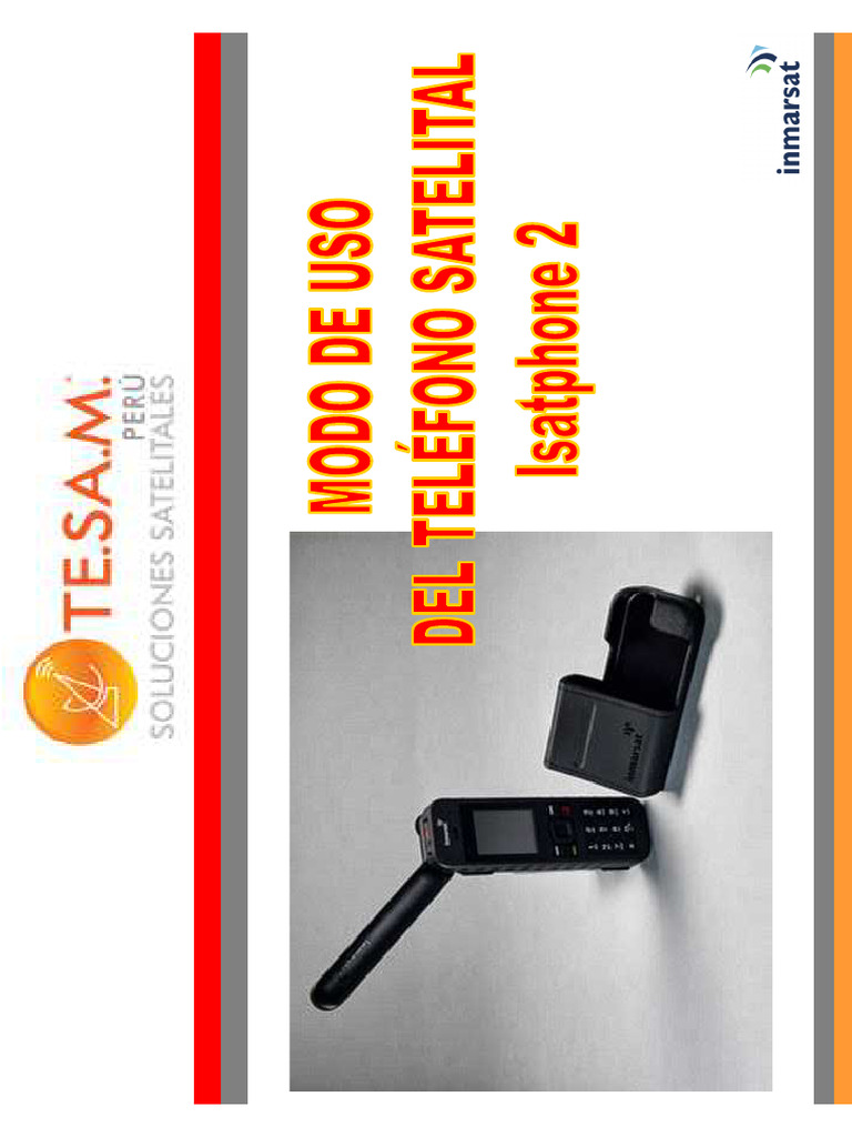 IsatPhone 2: Teléfono Satelital Avanzado | PDF | Sistema de ...