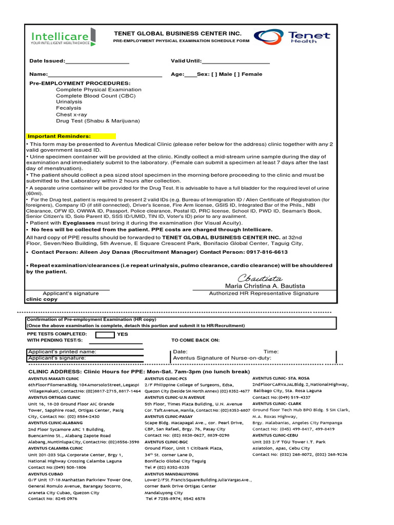 PPE FORM | PDF | Makati | Medical Tests