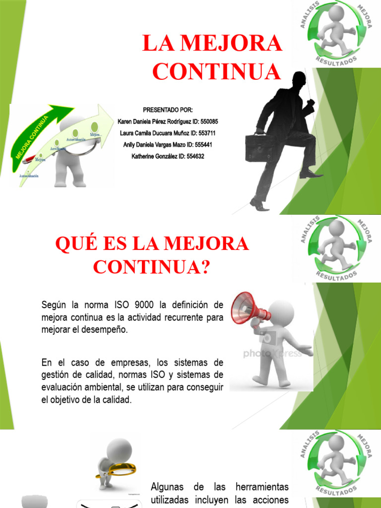 La Mejora Continua | PDF | Calidad (comercial) | Business