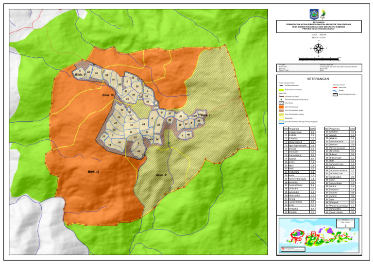 A.3 Peta Rincik HKM Komphak | PDF
