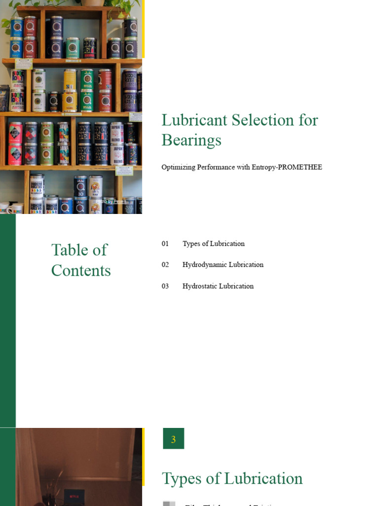 Lubricant Selection For Bearings: Optimizing Performance With Entropy ...