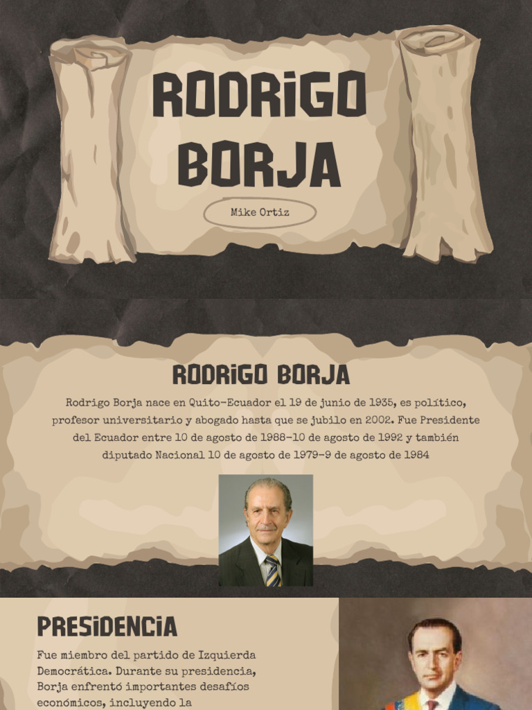 Rodrigo Borja | PDF