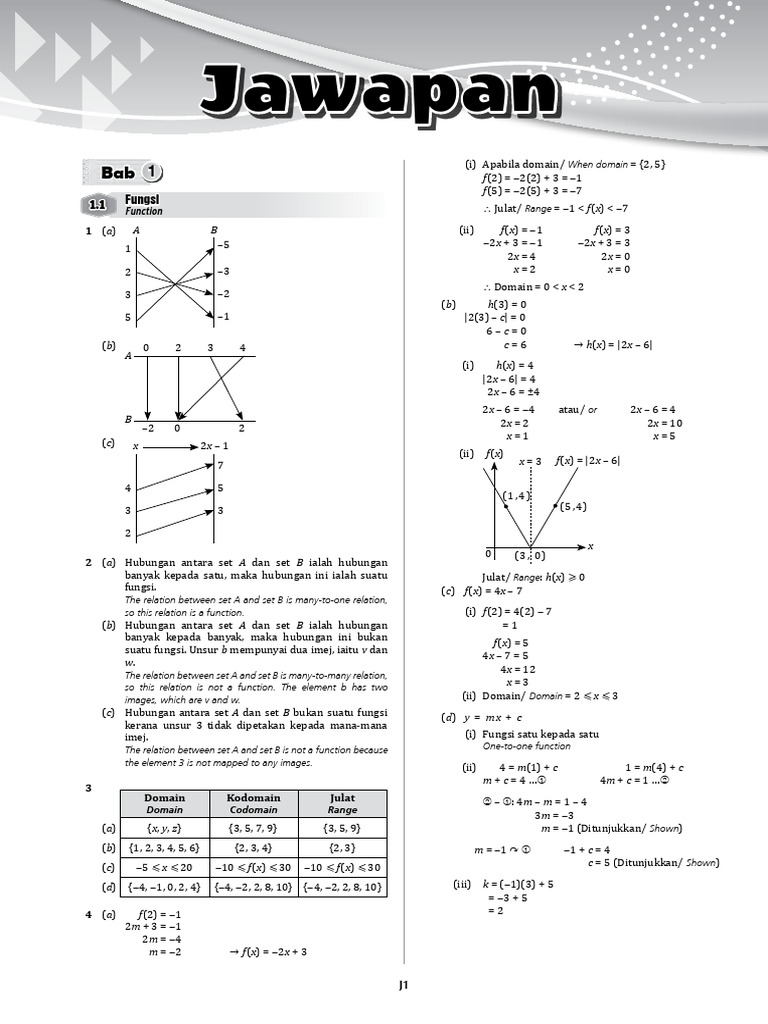 Langkah Penyelesaian Lengkap Add Maths Ting 4 | PDF