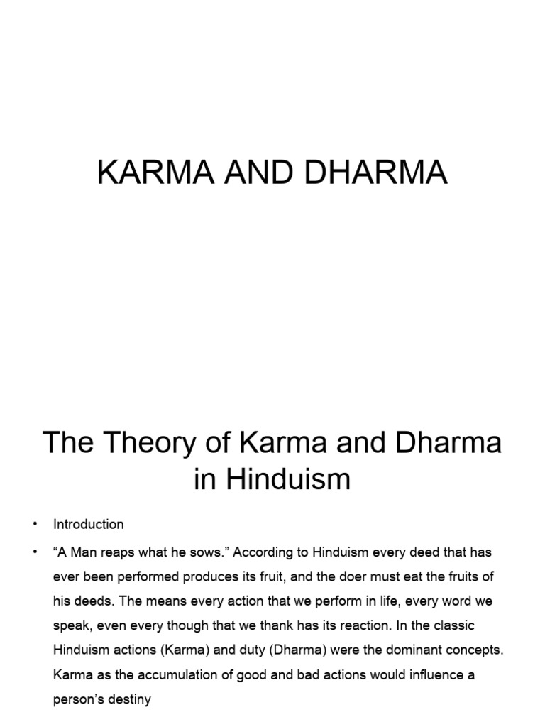 Karma | PDF | Karma | Moksha