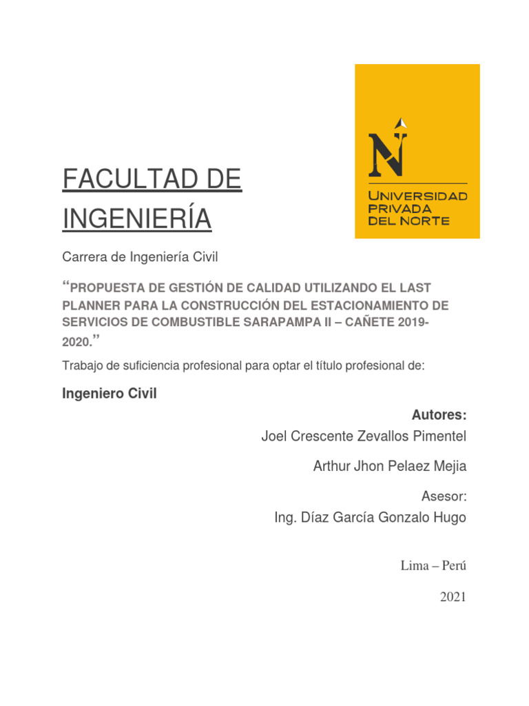 Pelaez Mejia, Arthur Jhon - Zevallos Pimentel, Joel Crescente | PDF ...