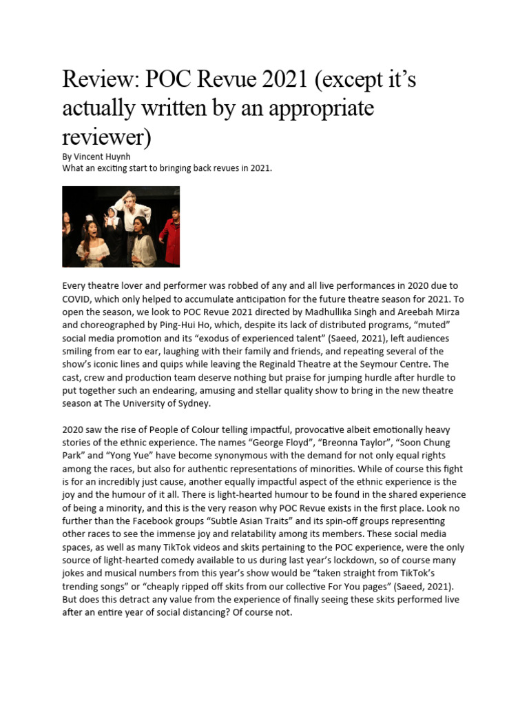 POC Revue 2021 | PDF | Art