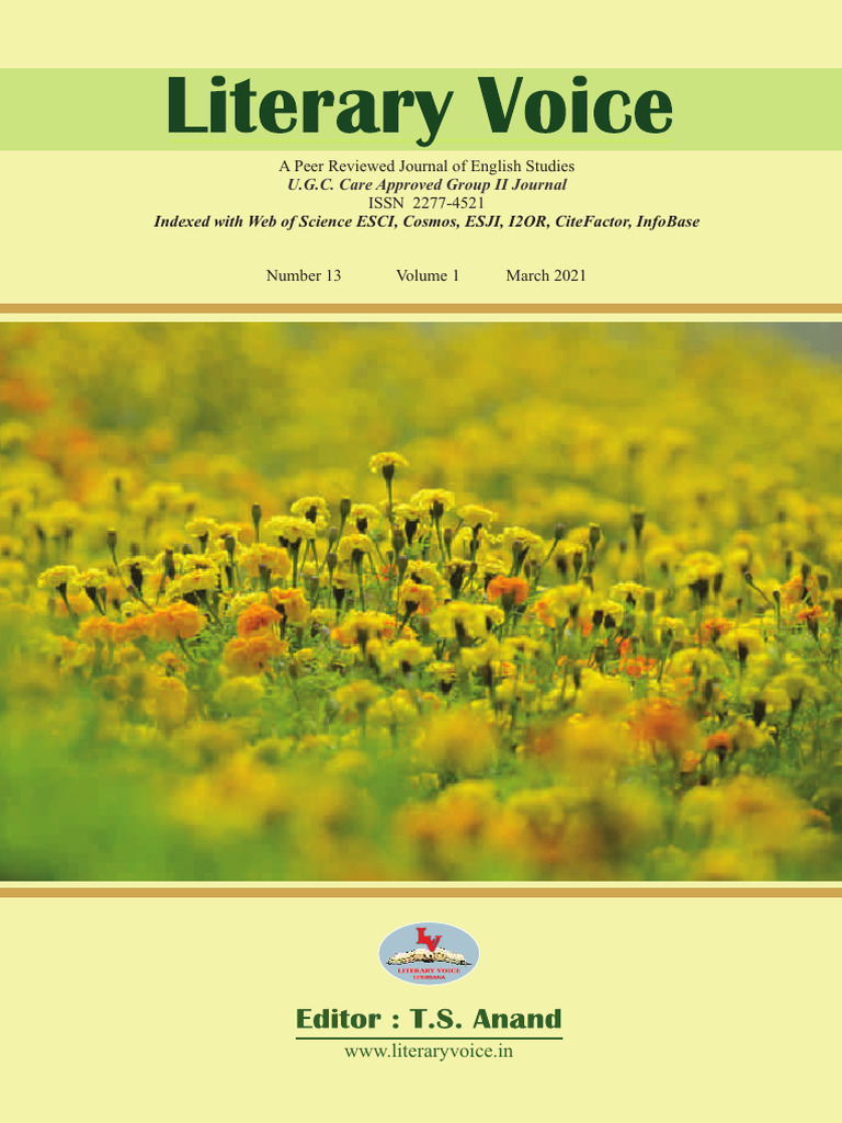 Literary Voice - March 2021 | PDF | American Dream | Dystopia