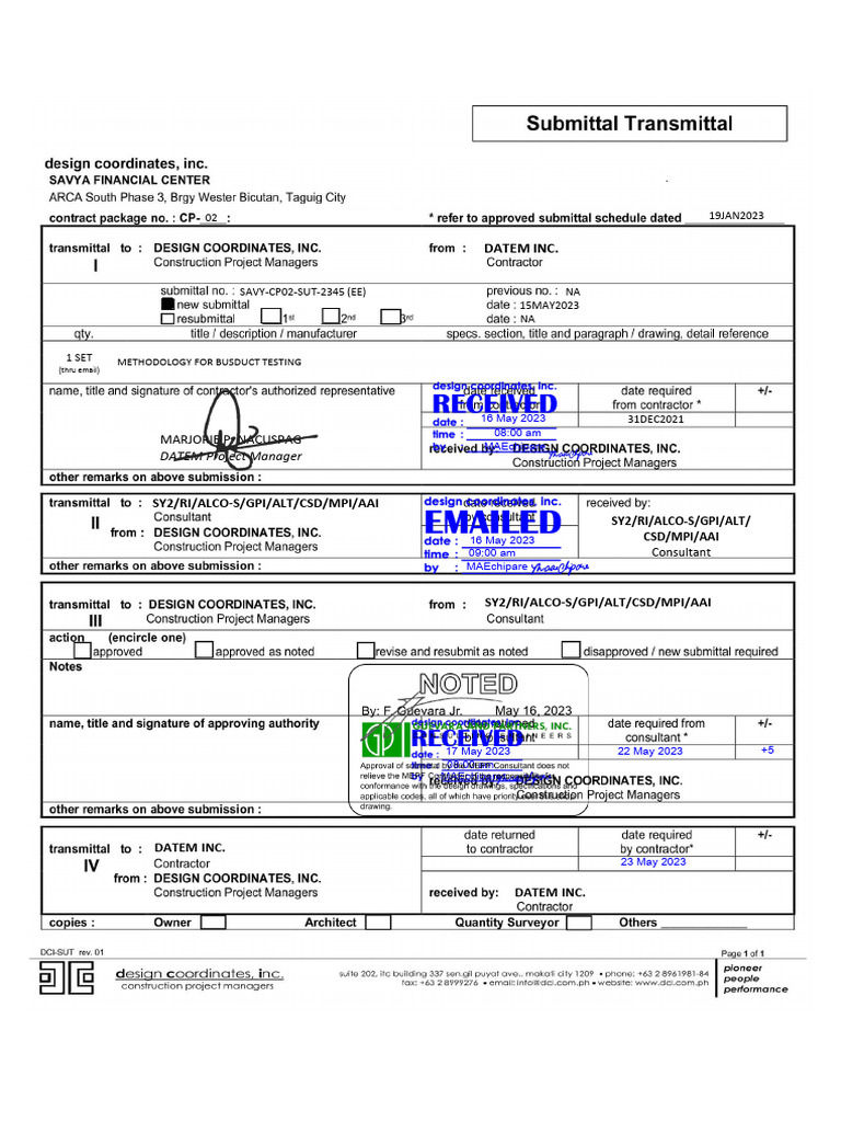 GPI - SAVY-CP02-SUT-2345-EE - GPI Response - BUSDUCT | PDF | Insulator ...
