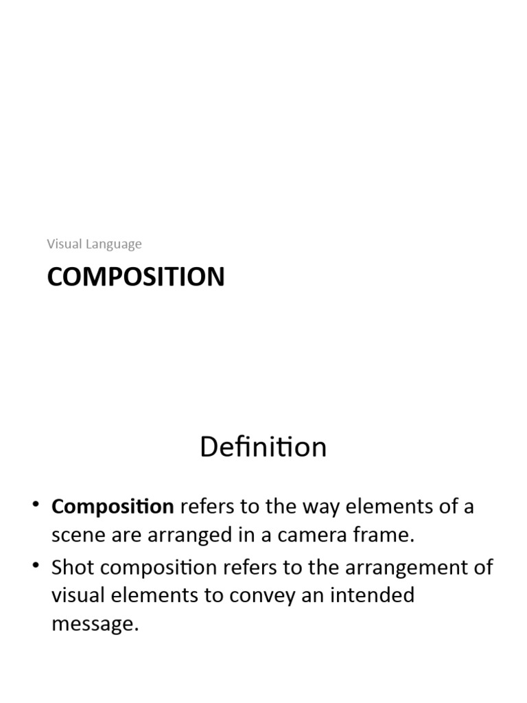 Composition | Download Free PDF | Composition (Visual Arts) | Imaging