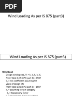 IS 875 Part 3: Wind Load Guidelines | PDF | Wind Tunnel | Wound