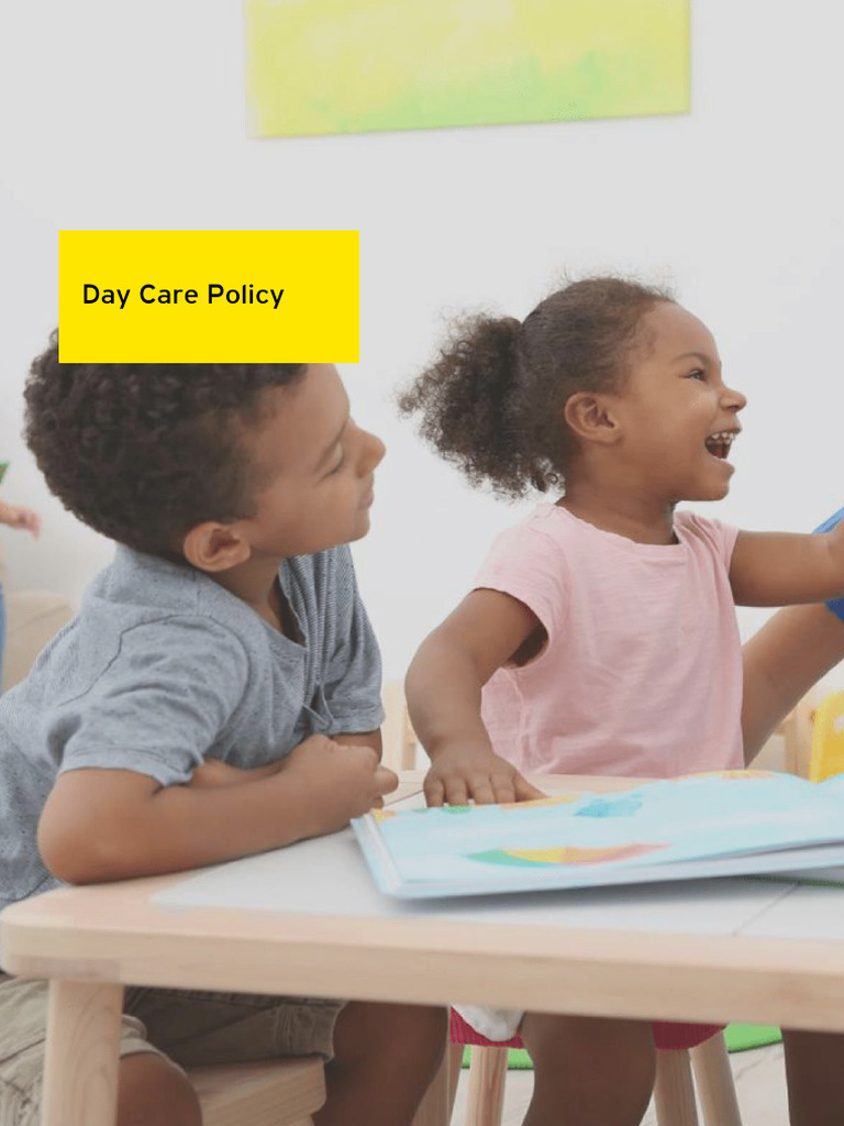 Day Care Policy | PDF | Child Care