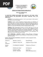 Executive Order No. 008 S. 2024 - Revitalizing The Barangay Anti - Drug ...