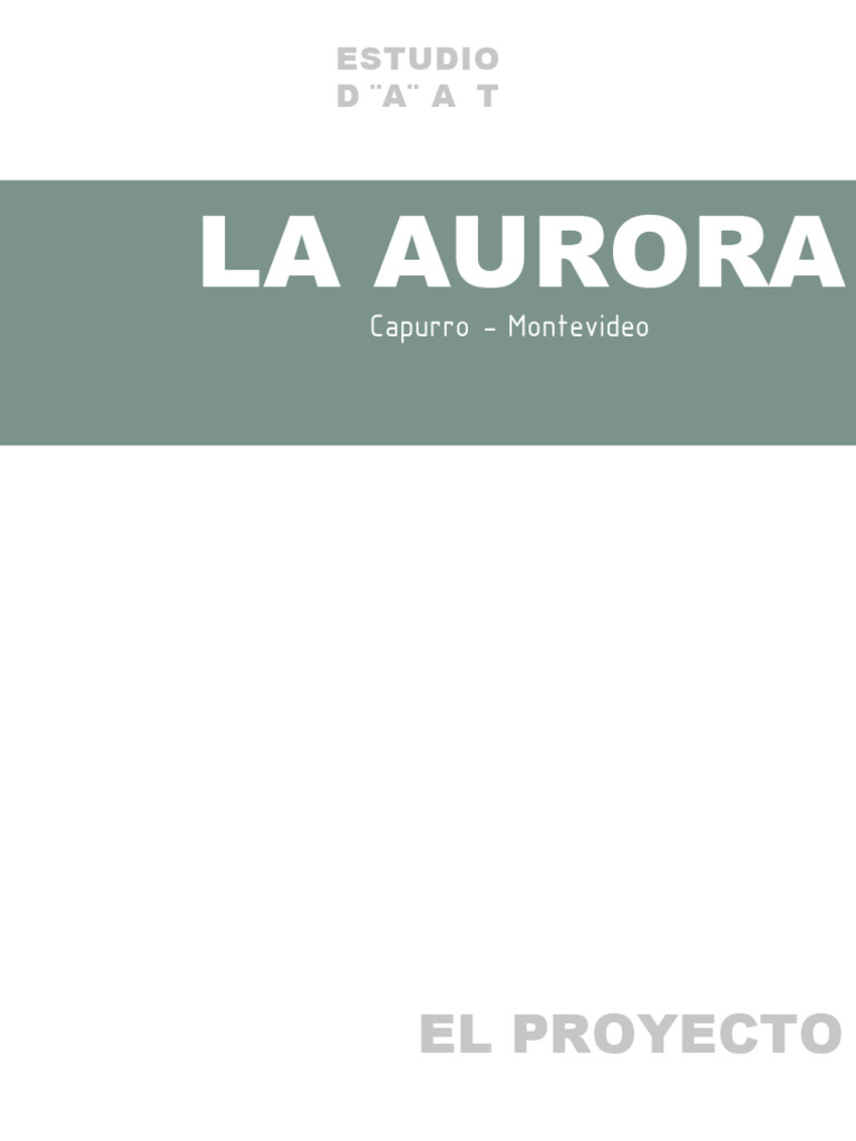 La Aurora | PDF