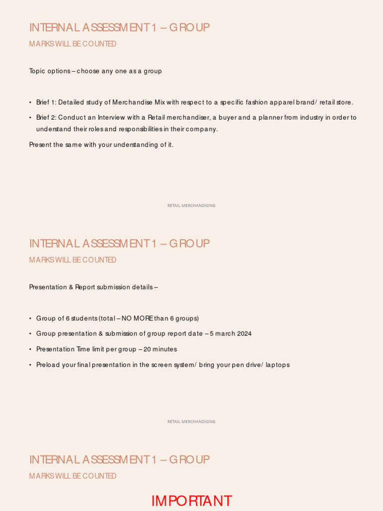 IDM- Sem 4 - Assessment 1 | PDF