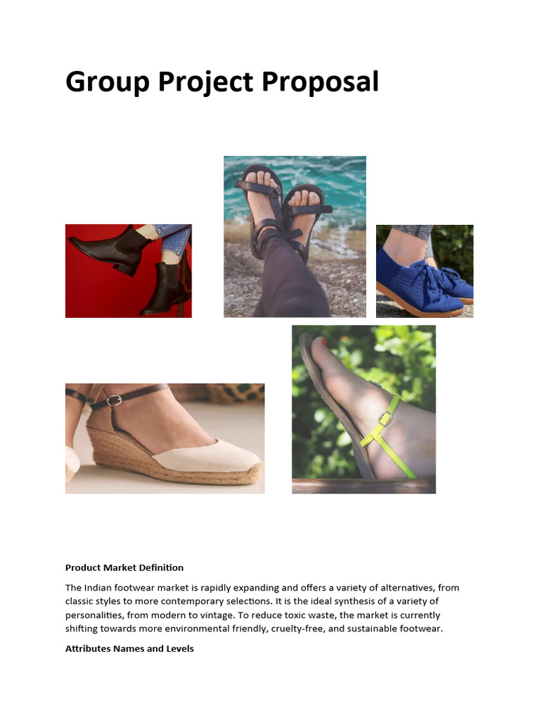 AMA- Project Proposal project | Download Free PDF | Sneakers | Shoe