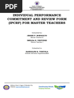 Opcrf Ipcrf Summary 2023 2024 | PDF