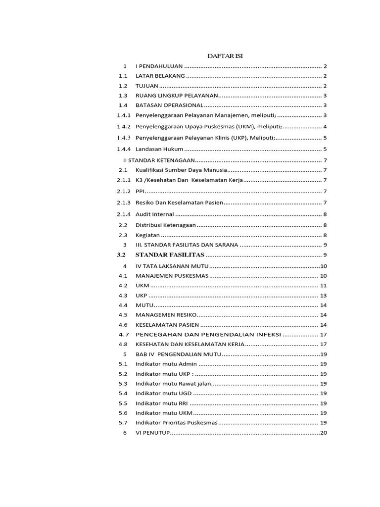 Pedoman Mutu MTB 2022 Fix | PDF
