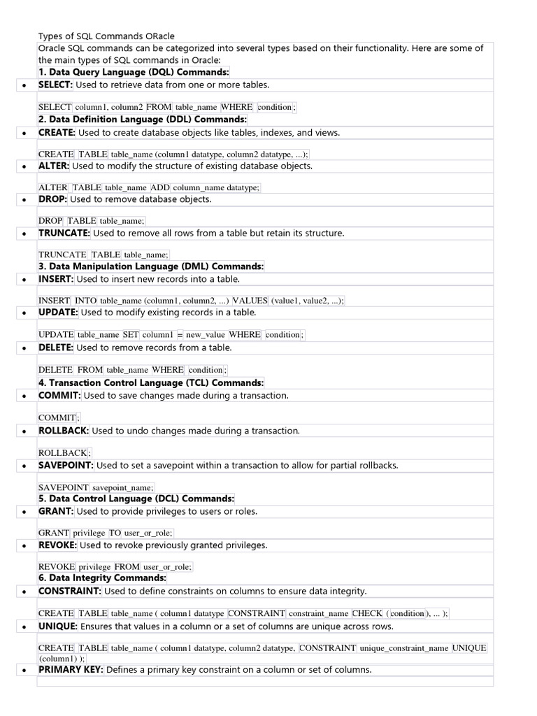 DBMS LAB _ Unit 2 | PDF | Relational Database | Table (Database) DBMS LAB _ Unit 2 | PDF | Relational Database | Table (Database)