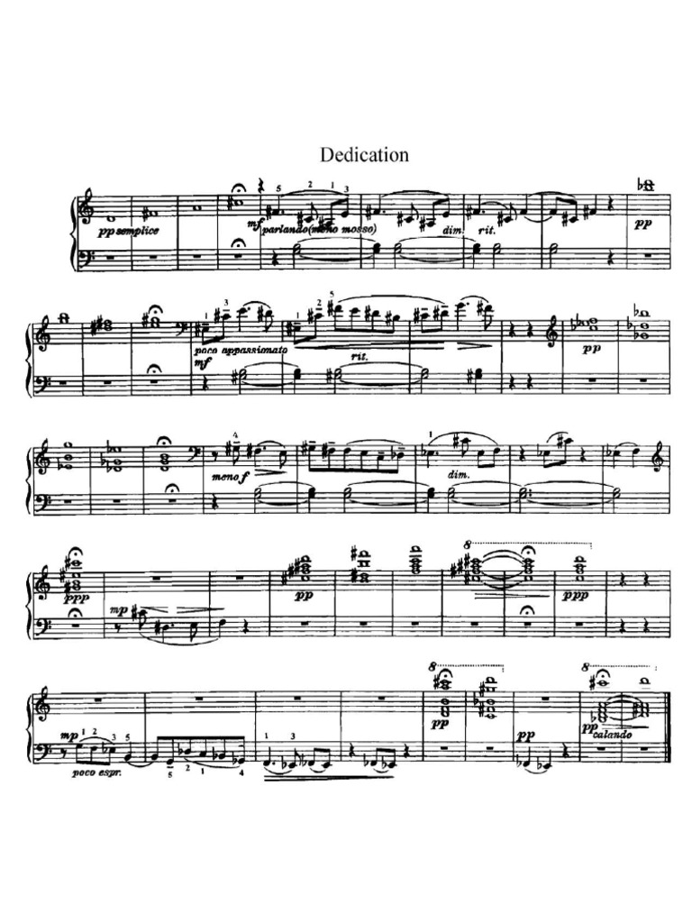 Bartok 10 Easy Pieces | PDF