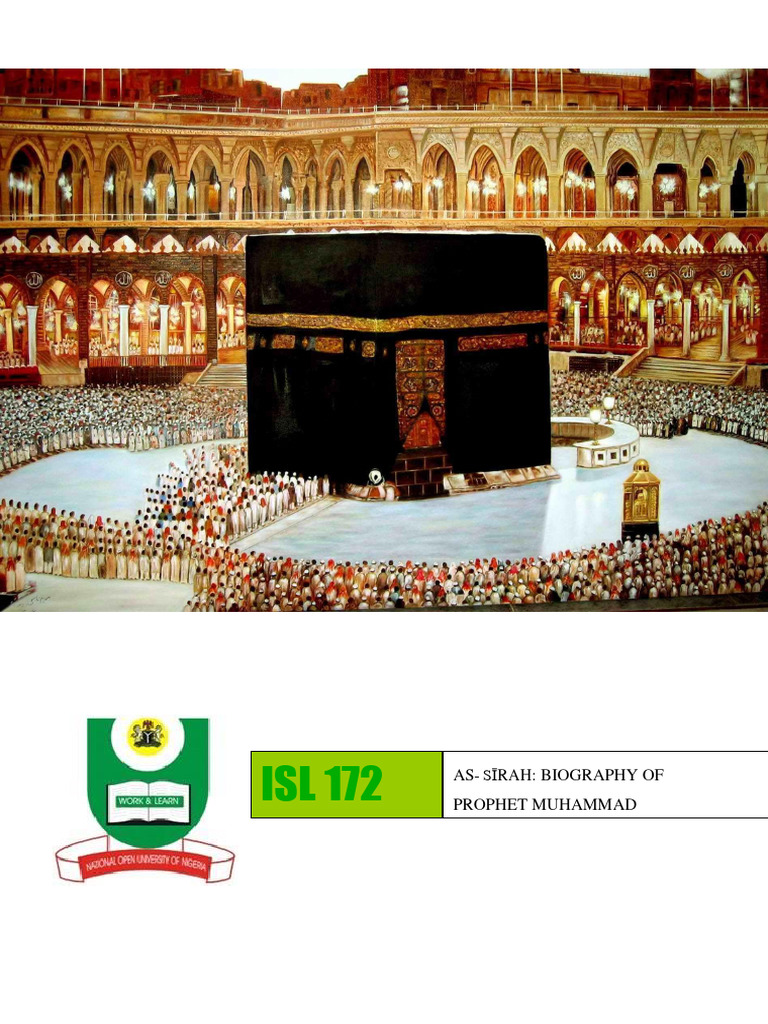 ISL172 Sirah The Biography of The Prophet Muhammad | PDF | Muhammad | Allah