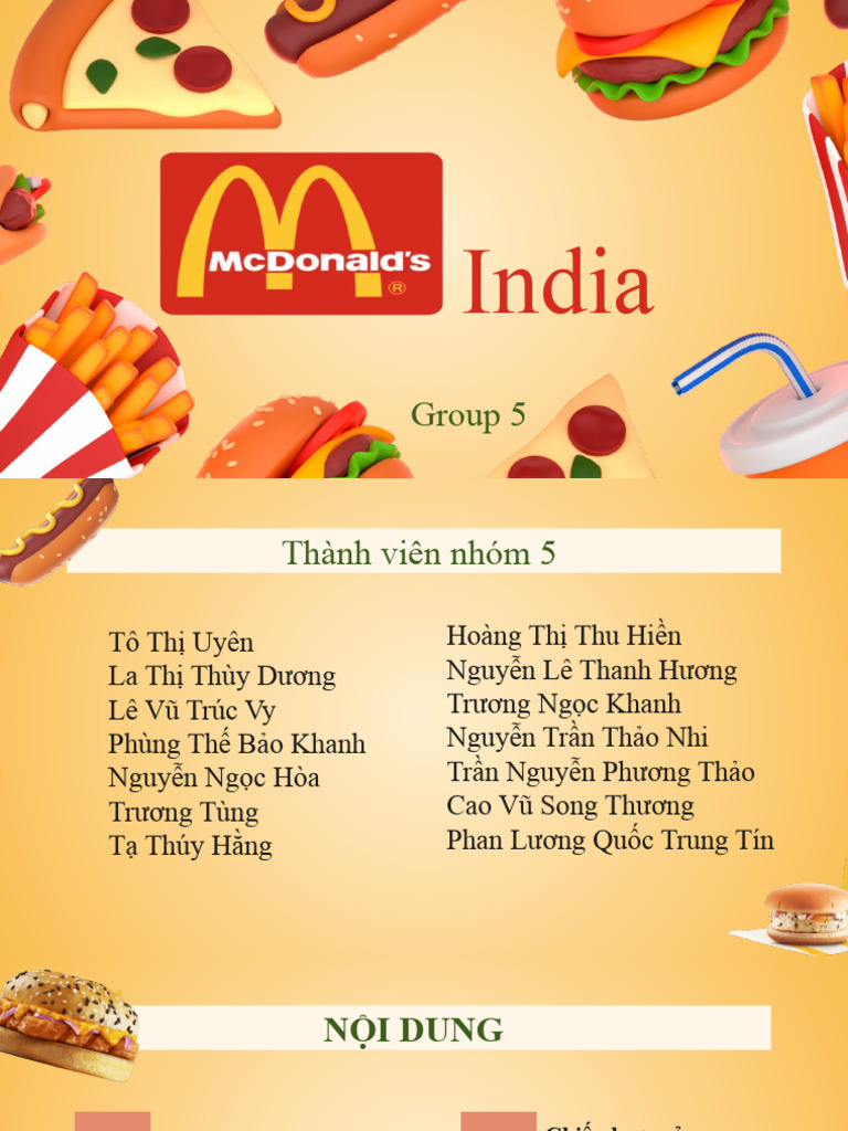 McDonald's India | PDF