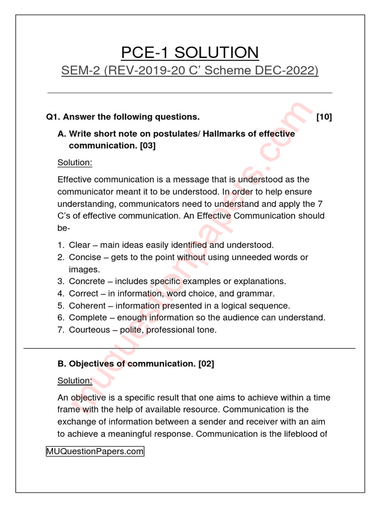 Be First Year Engineering Semester 2 2022 December Professional ...
