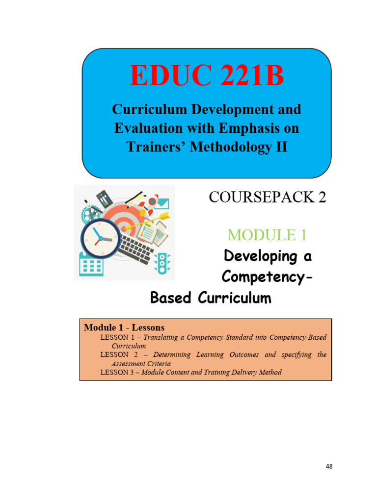 Coursepack-2-Module-1-Lessons-1-3-EDTL-324-1 | PDF | Educational Assessment | Learning