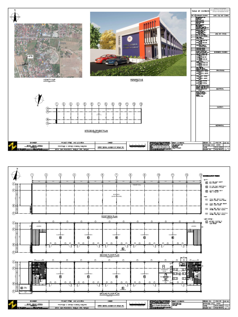 Tarlac Final Set | PDF | Buildings And Structures | Building Technology