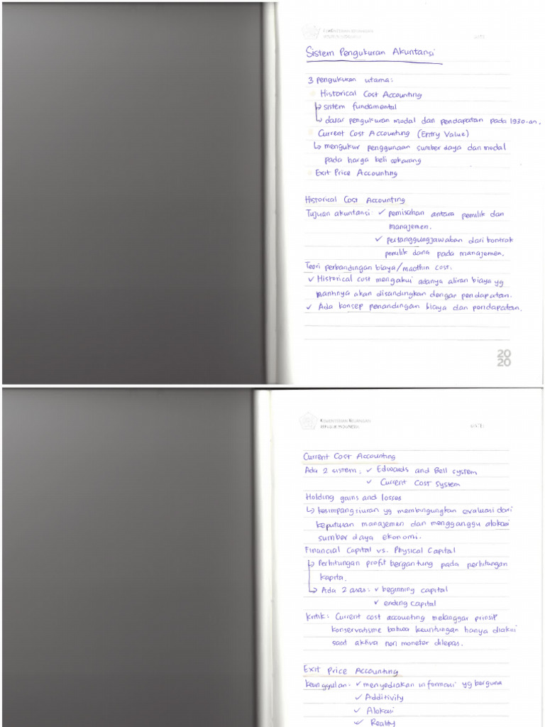 Jeremy Christian Simanjuntak - Sistem Pengukuran Akuntansi | PDF