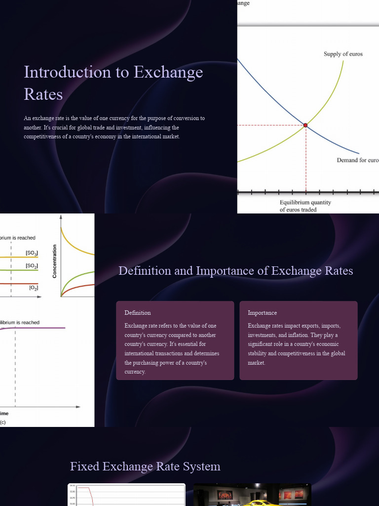 Introduction To Exchange Rates | PDF | Exchange Rate | Currency