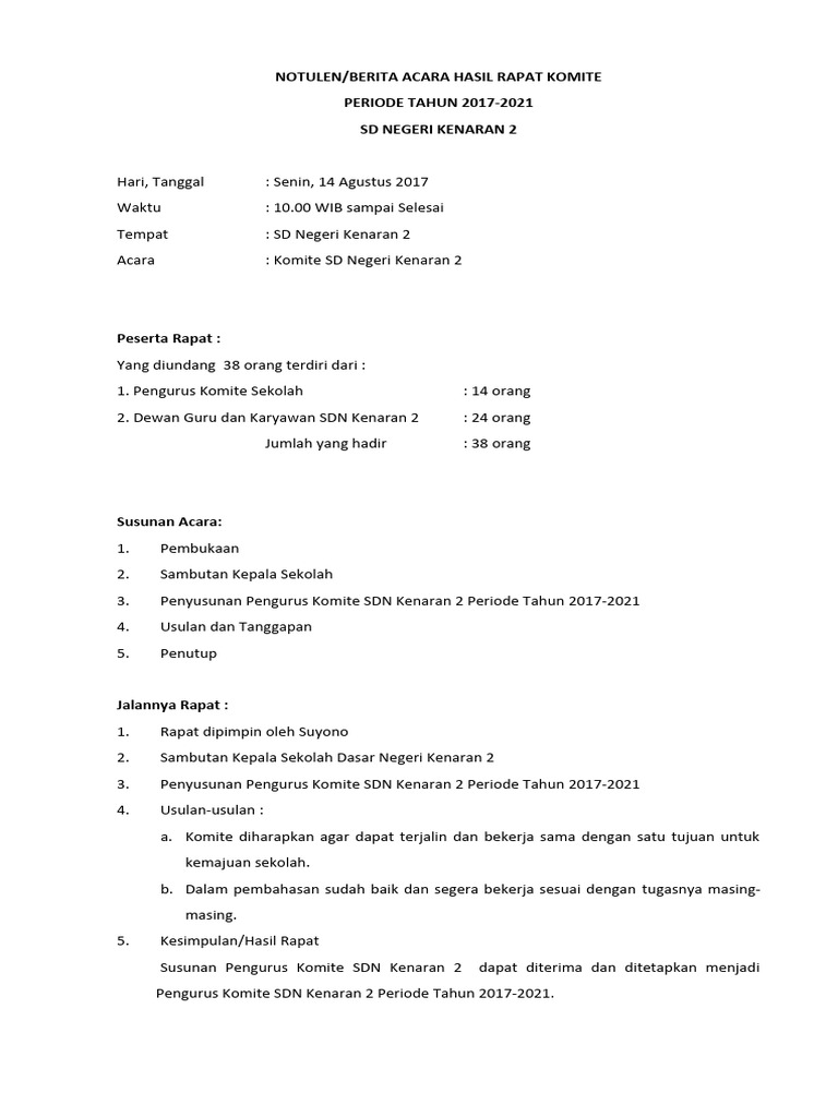 SK Komite 2022 | PDF