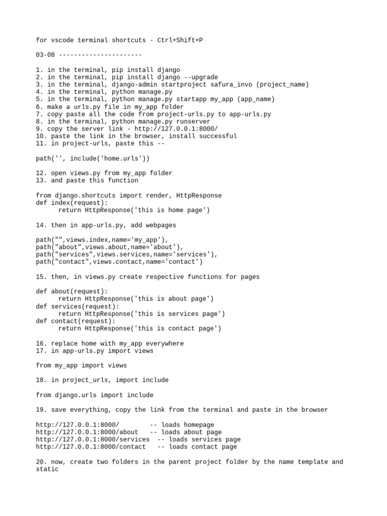 Django A | PDF | Superuser | Html