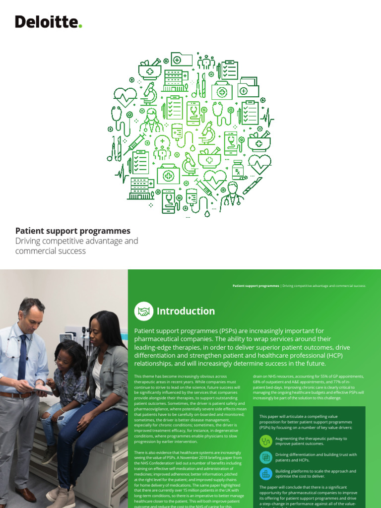 Enhancing Patient Support Programs for Success | PDF | Patient | Health ...