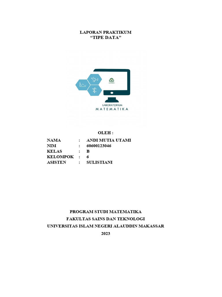 Laporan Praktikum Mutia | PDF | Bisnis