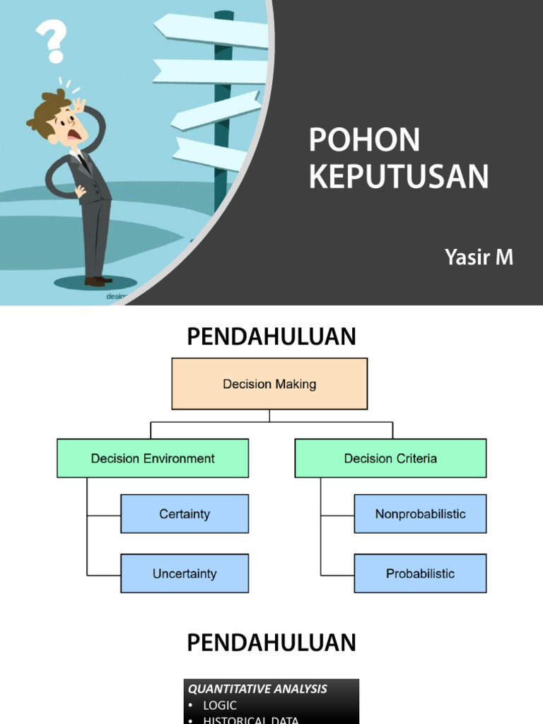 Teori Pohon Keputusan | PDF