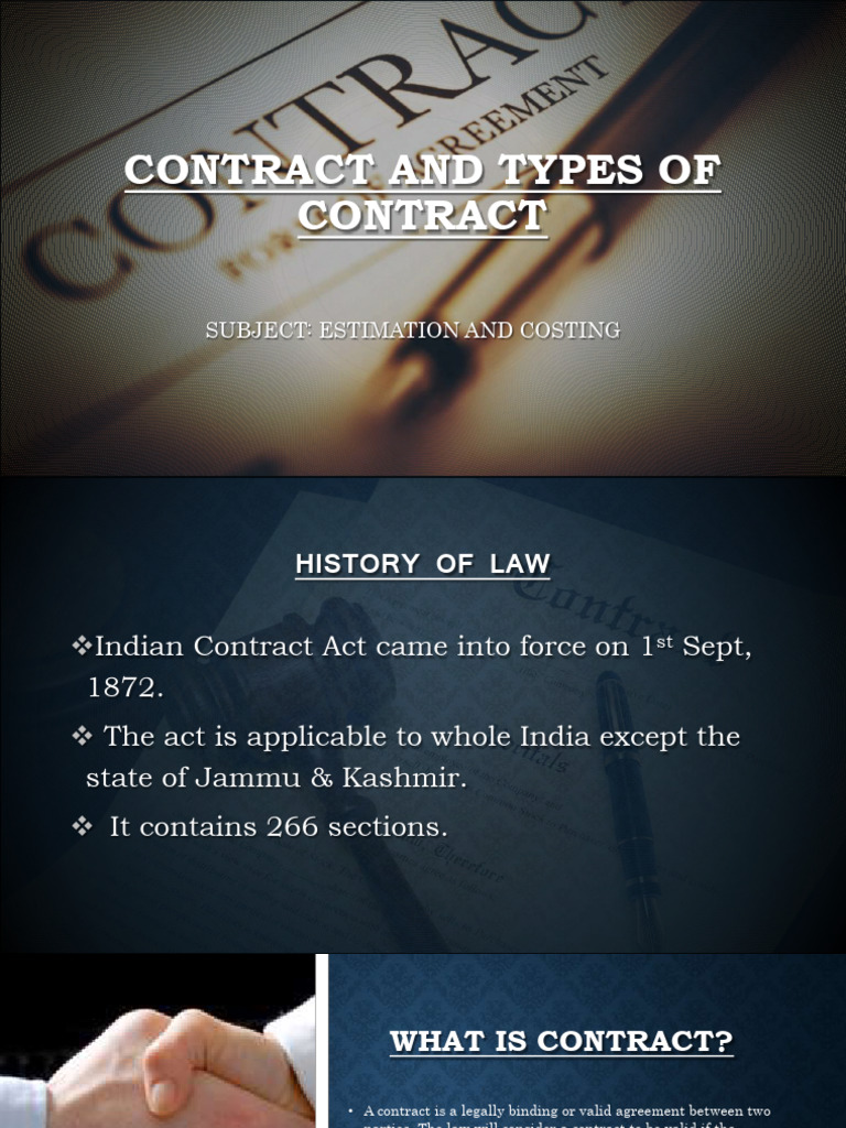 Construction Contract-170412080400 | PDF | Business | Private Law