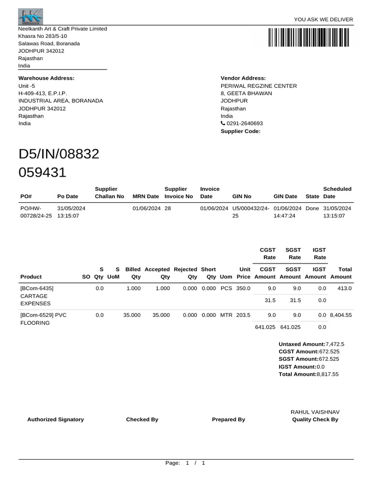 Picking Operations | Download Free PDF | Taxes | Public Administration