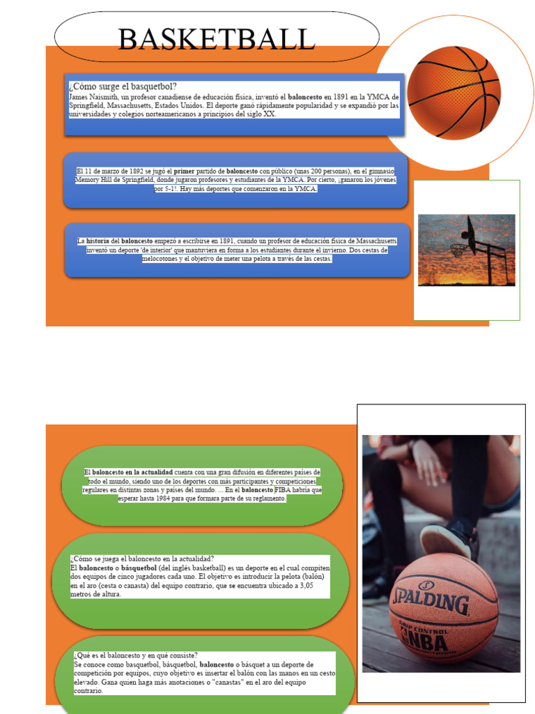 Orígenes del baloncesto en 1891 | PDF