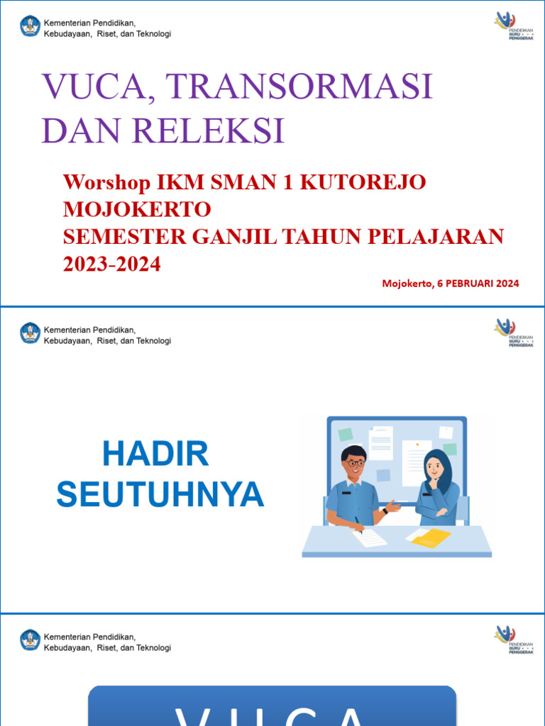 Transformasi Pendidikan Era VUCA | PDF