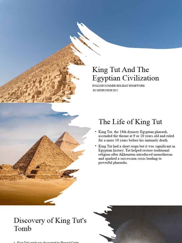 King Tutankhamen's History | PDF | Tutankhamun | Ancient Egypt