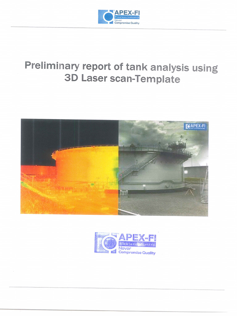 3D L TANK Report Scane | PDF
