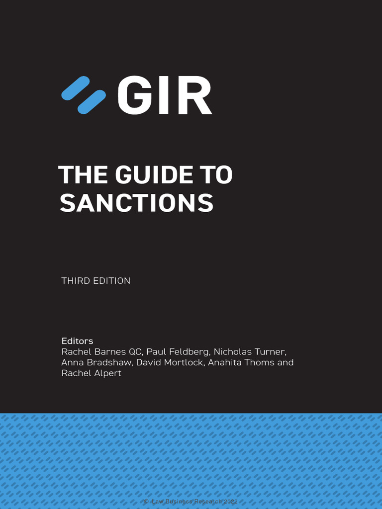 The Guide To Sanctions | PDF | Office Of Foreign Assets Control | Cryptocurrency