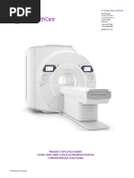 SIGNA Creator (MRI 1.5tesla) Spesification | PDF | Magnetic Resonance ...