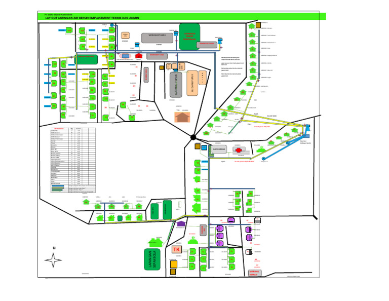 Layout Emp. Teknik & Admin | PDF