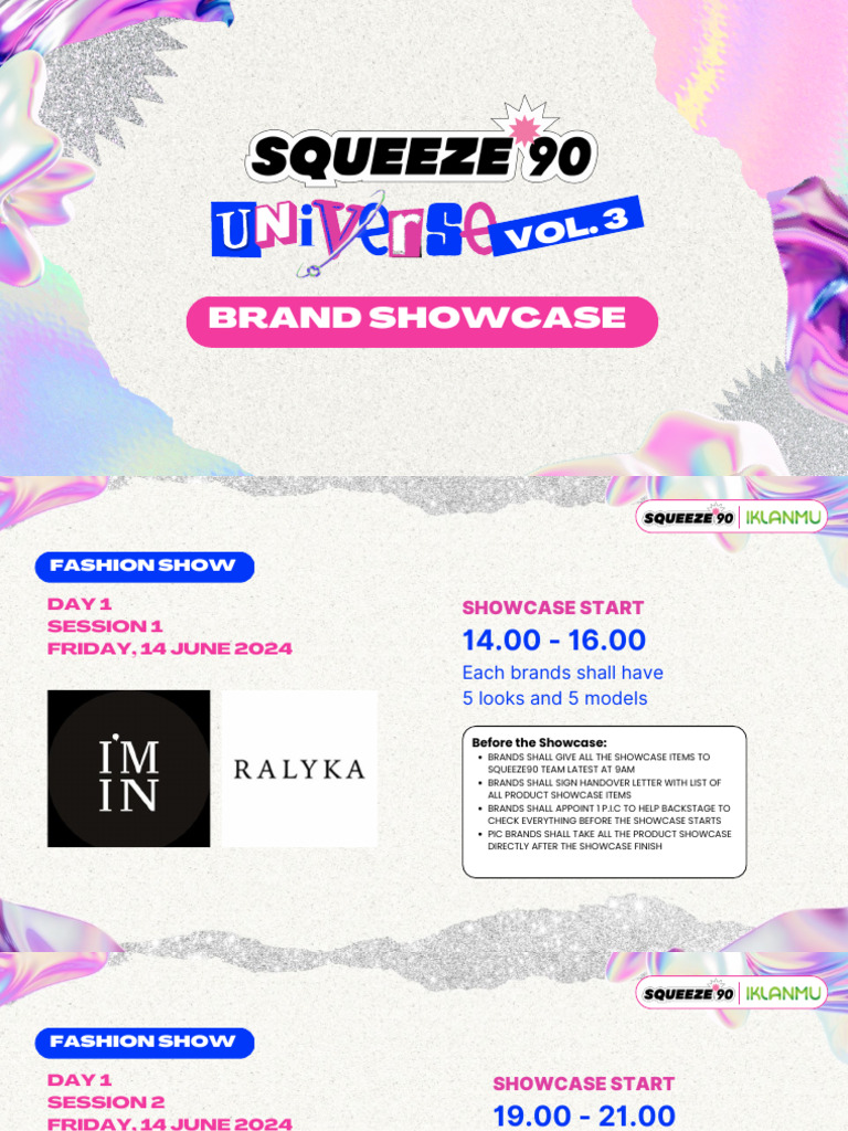 Brand Showcase Guidelines and Details | PDF | Fashion | Clothing
